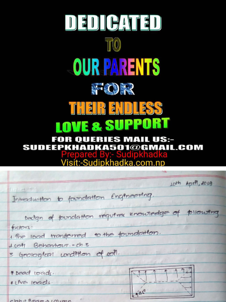 foundation note | PDF