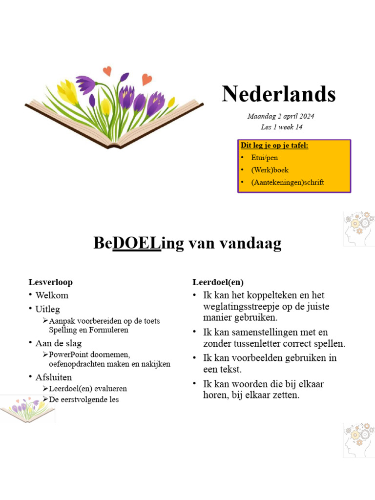 W14 Herhalen Voor de Toets SF | PDF
