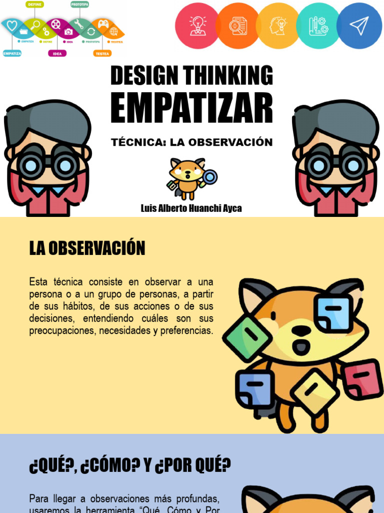 Empatizar - Observación | PDF | Las emociones | Cognición