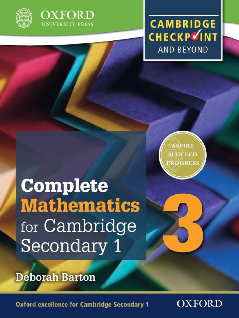 Pdfcoffeecom Complete Mathematics For Cambridge Secondary 1 Book 3 5 ...