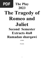 Romeo and Juliet Full Play Script | PDF