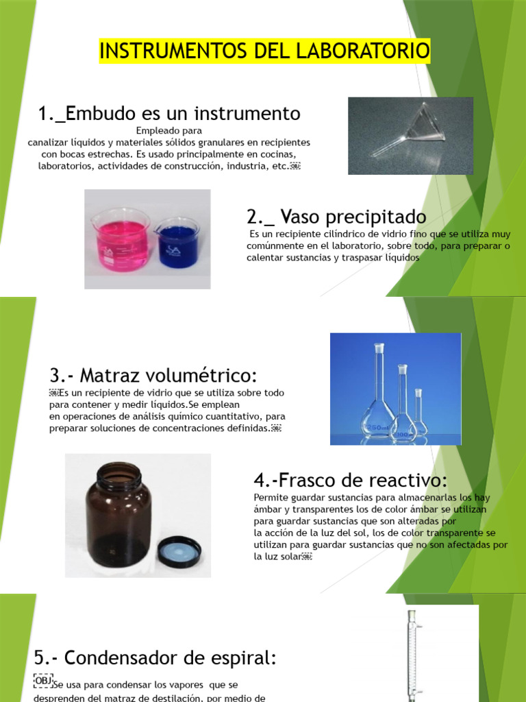 Instrumentos de Laboratorio | PDF