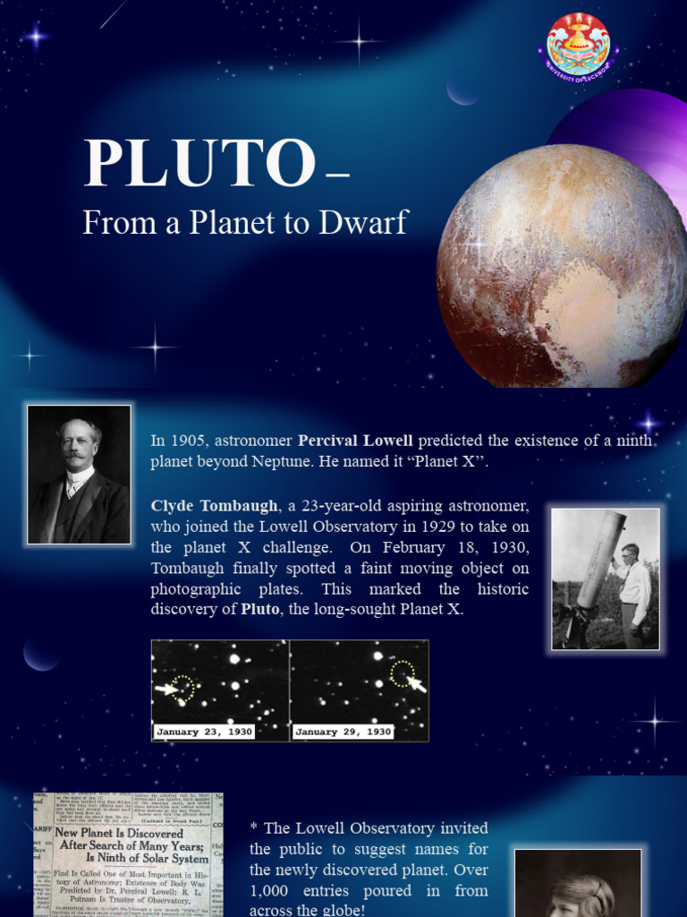 Presentation Pluto | PDF | Pluto | Planets