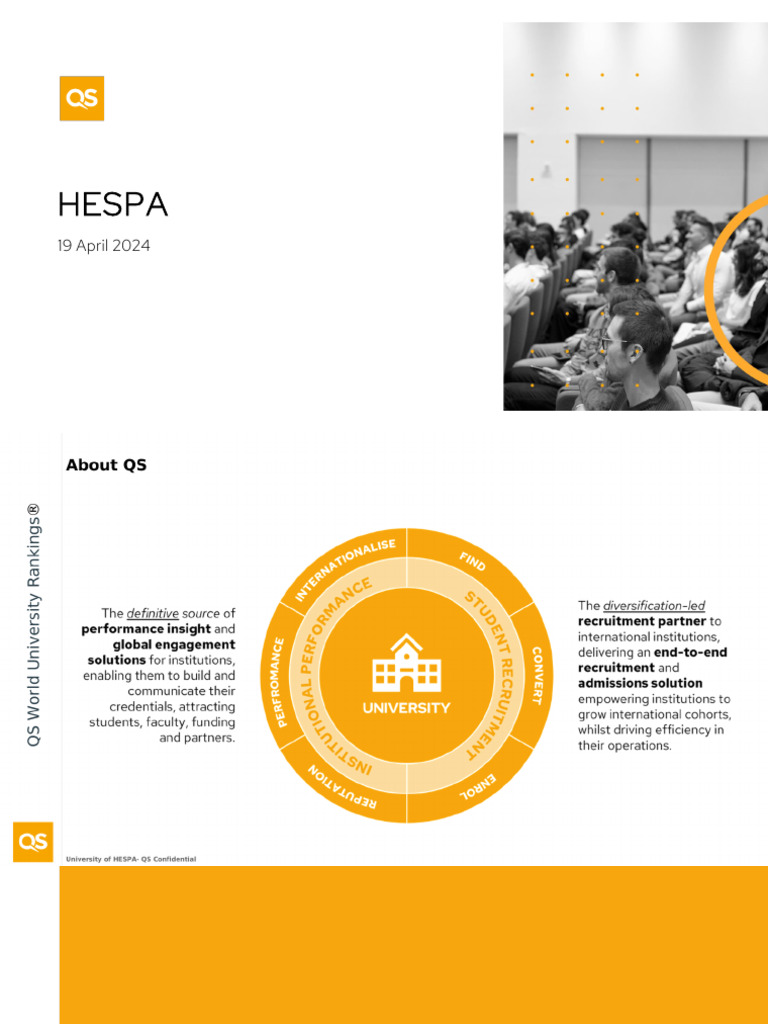 QS HESPA Methodology Presesntation | PDF | Sustainability | Governance