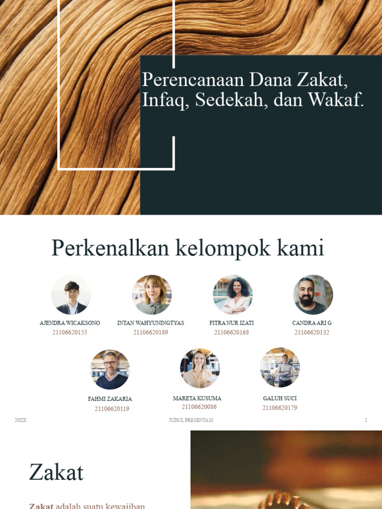 Perencanaan Dana Zakat, Infaq, Sedekah, Dan Wakaf | PDF