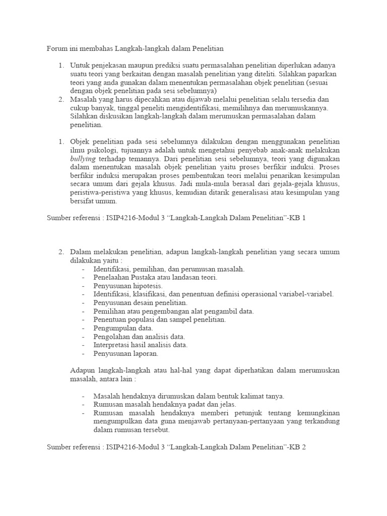 Diskusi 3 - Metode Penelitian Sosisal | PDF | Karier & Perkembangan | Sains & Matematika