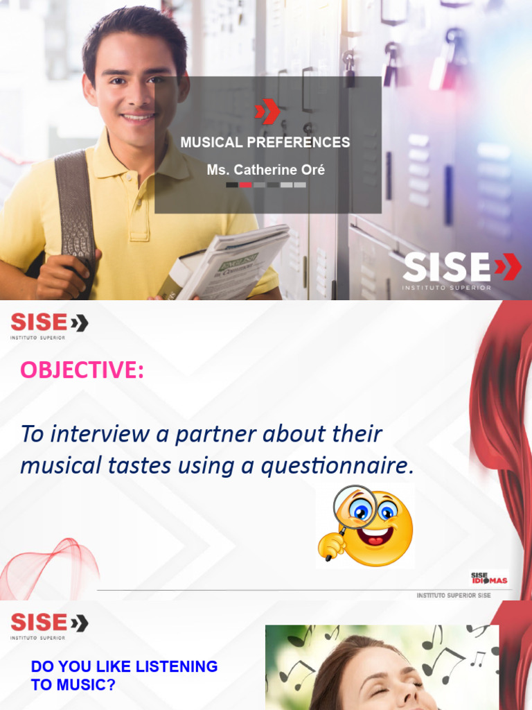 Musical Preferences Questionnaire Guide | PDF | Entertainment