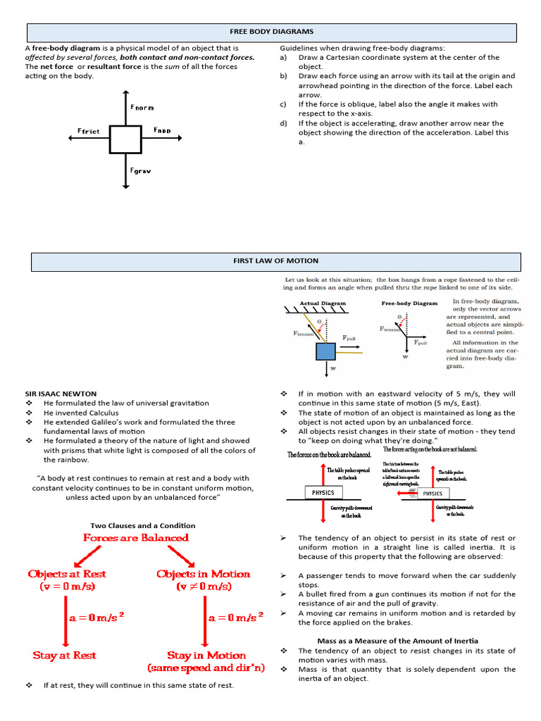 Physics | PDF | Force | Inertia