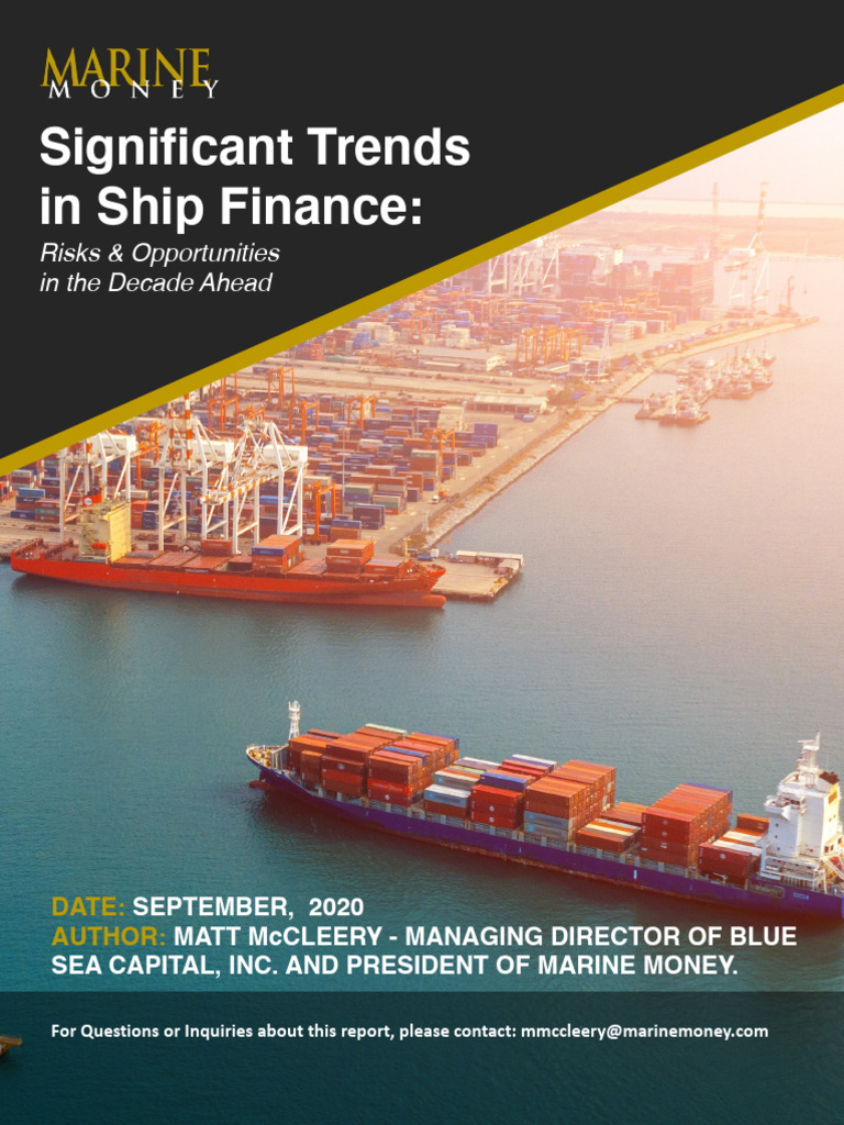 Ship Finance Trends White Paper 1.1 | PDF | Equity (Finance) | Leverage ...