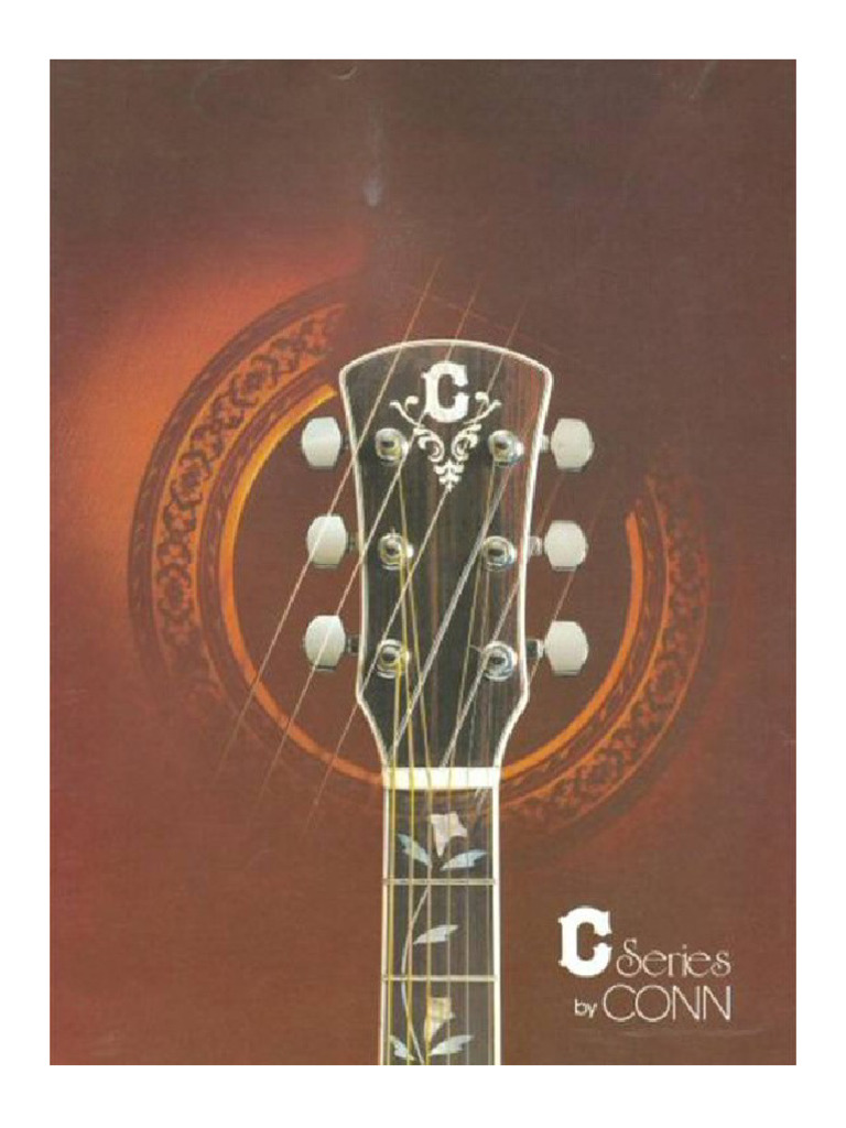 Conn Guitar Catalog 1978 | PDF