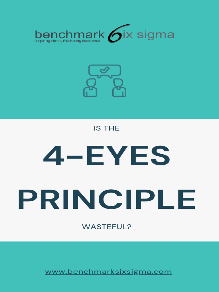 Evaluating the 4-Eyes Principle's Value | PDF | Nursing