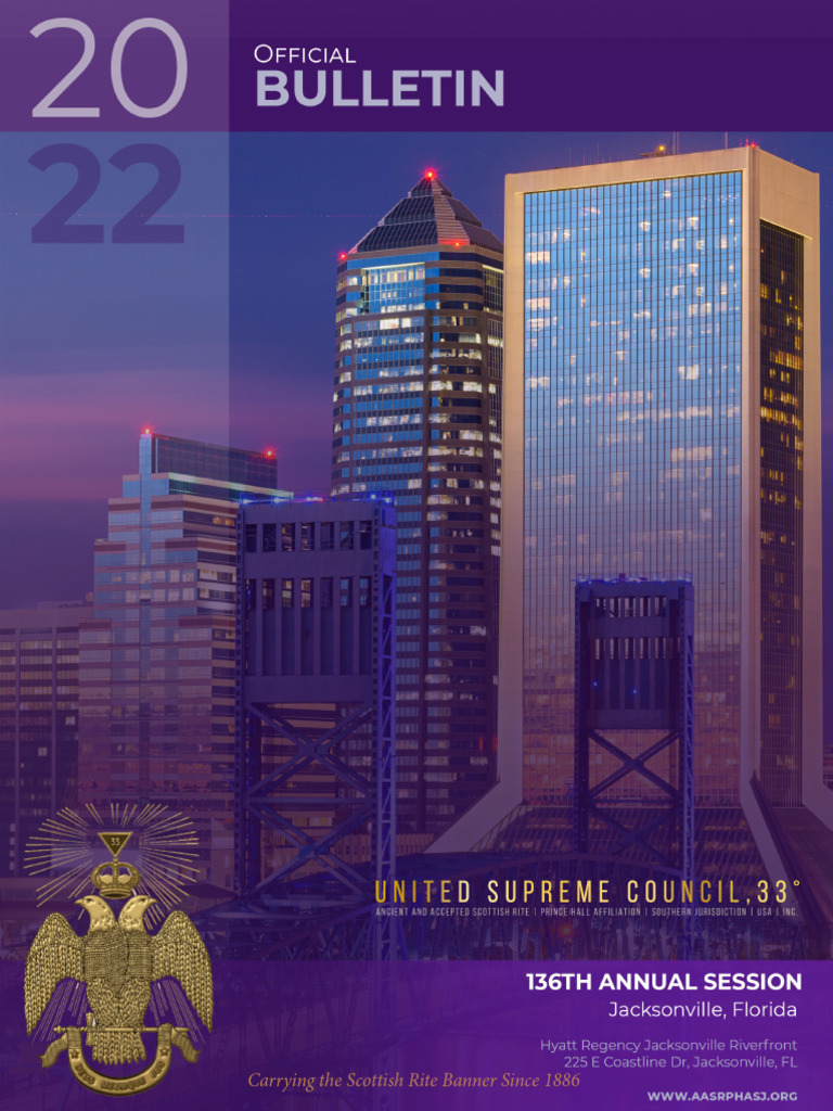 2022 Official Bulletin - Final | PDF | Hotel | Freemasonry