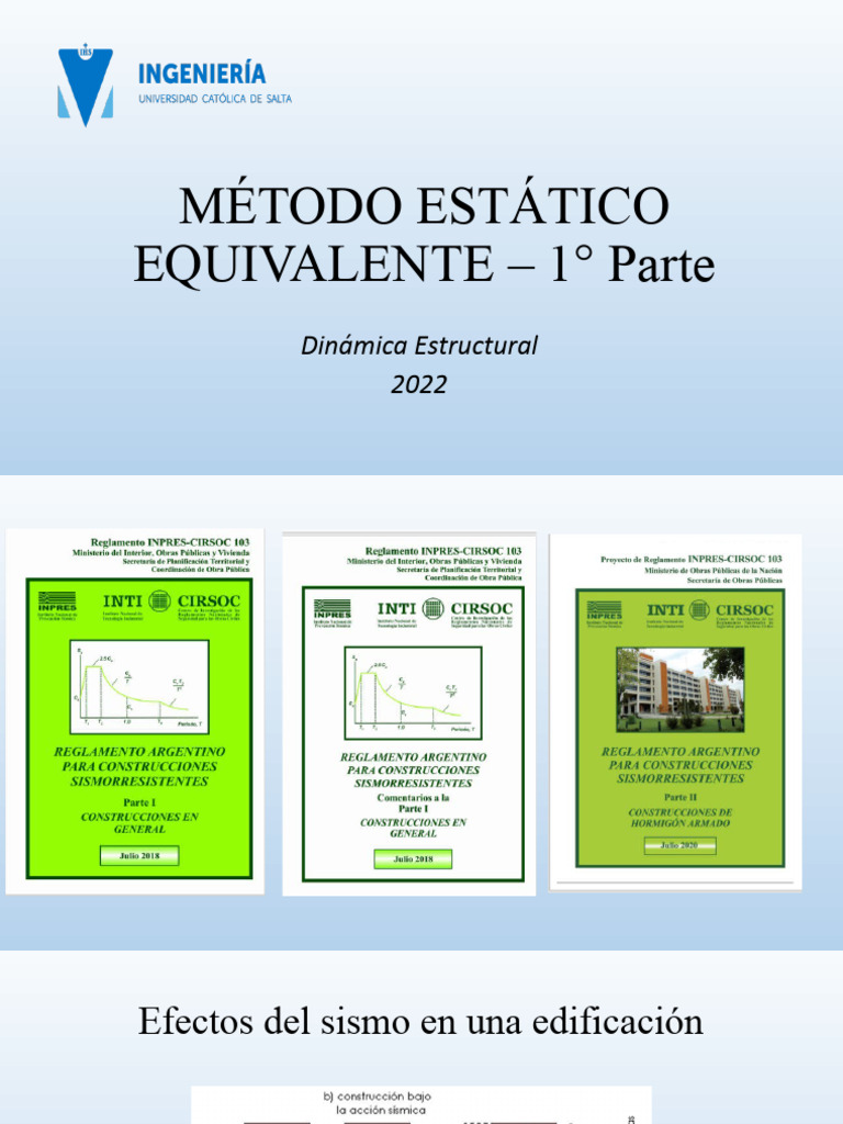 Método Estático 1-2022 | PDF