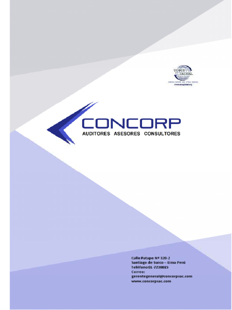 Brochure Concorp Gen 05-2024 PP | PDF | Auditoría | Business