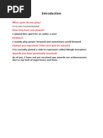 Performance Analysis in PE Coursework | PDF | Weakness | Defender ...