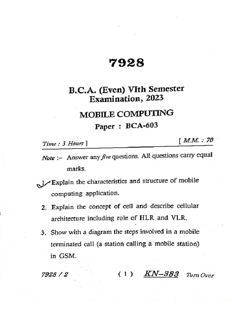 Mobile Computing | PDF Mobile Computing | PDF