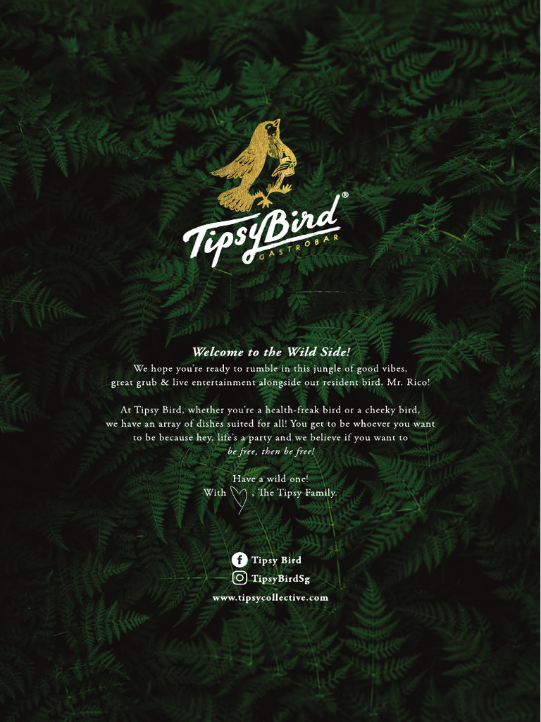 Tipsy Bird | PDF | Foods
