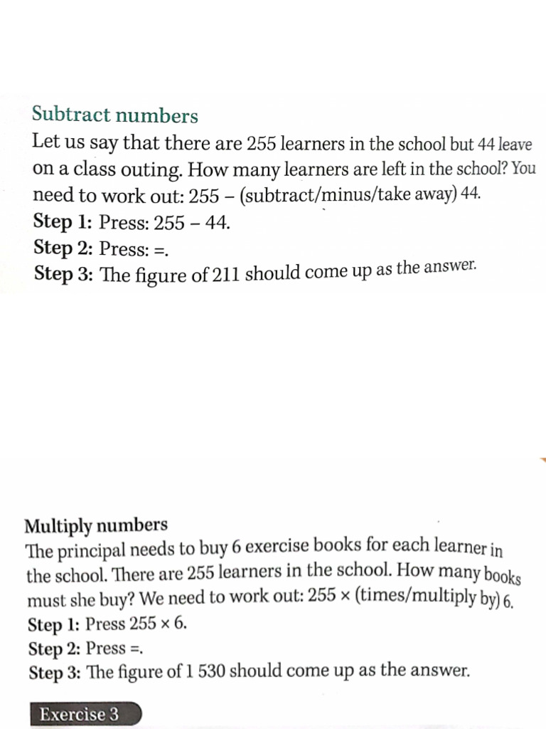 Calculators Notes | PDF
