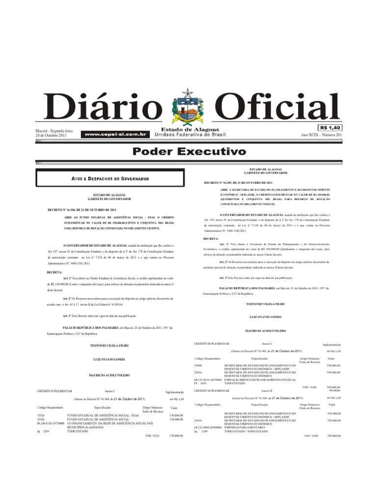 01 Poder Executivo | PDF | Lei Estatutária | Julgamentos