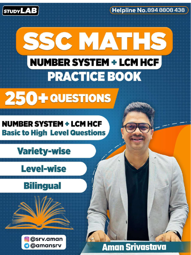 Ebook Number System and LCM & HCF (Question File) | PDF