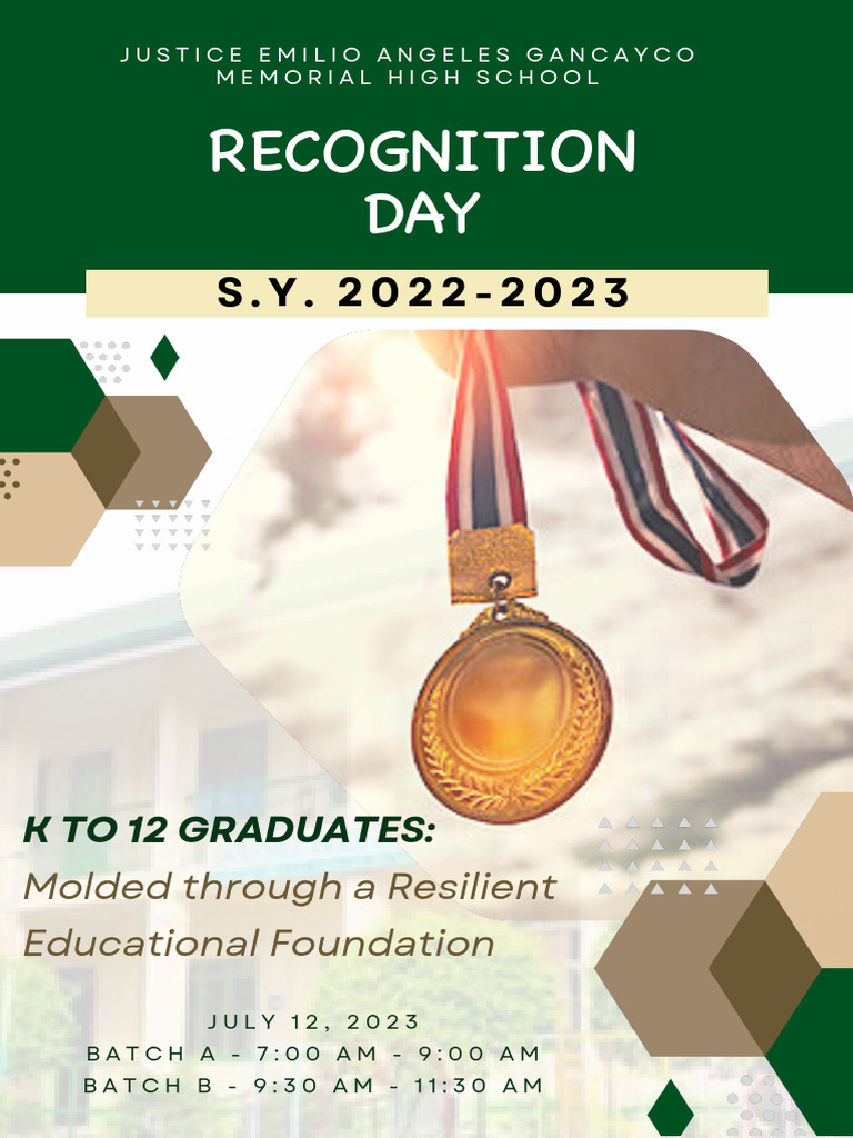 Recognition Invitation 22-23 (12JHS Template) | PDF