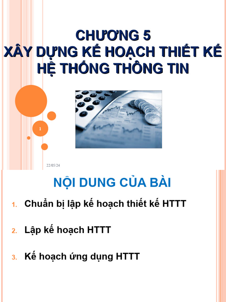 Chuong 5 - Xay Dung Ke Hoach Thiet Ke He Thong Thong Tin | PDF