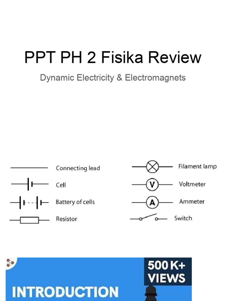 PH 1 (2) Fisika Review | PDF | Electric Current | Voltage