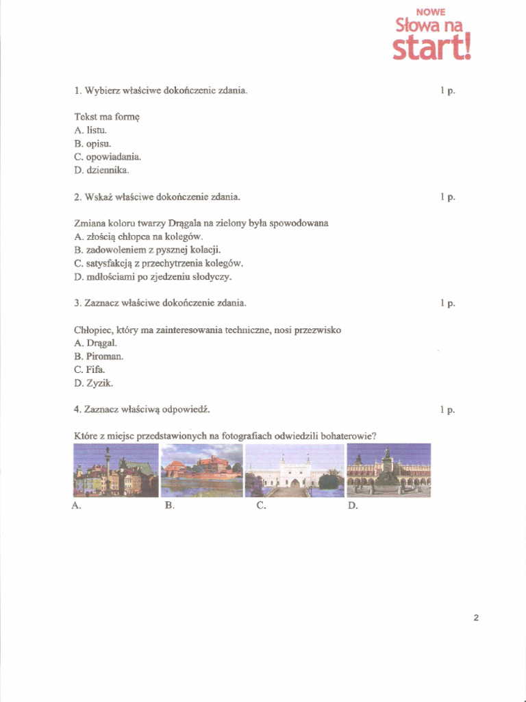 Nowe Slowa Na Start 5 działIV | PDF