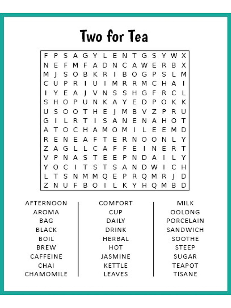 Large Print Word Search Puzzles | PDF