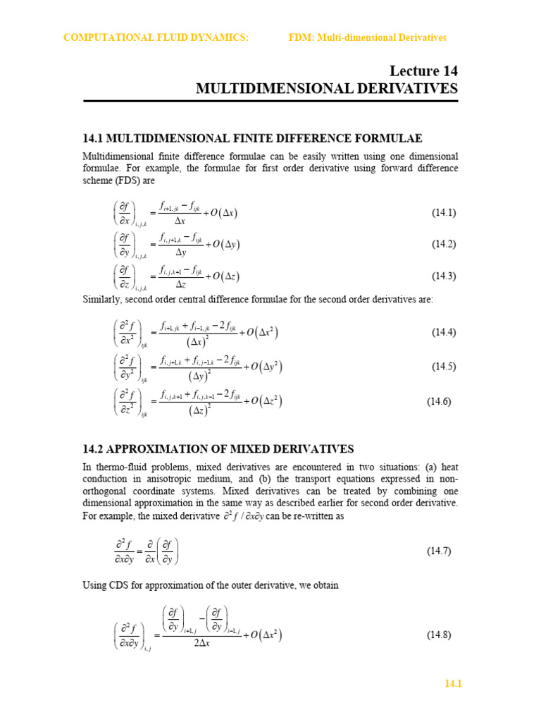 Lecture 07.05.2024 | PDF | Partial Differential Equation | Matrix ...