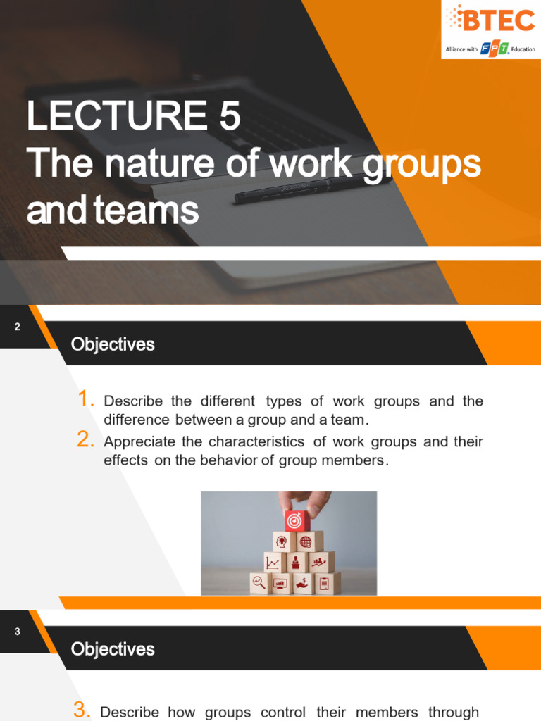 OB Lecture 5 - The Nature of Work Groups and Teams | PDF | Socialization | Deviance (Sociology)