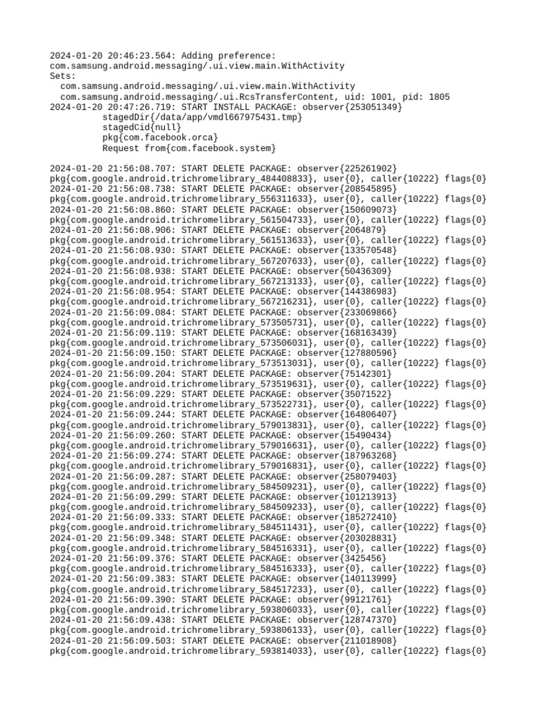 PM Debug Info | PDF | Software | System Software