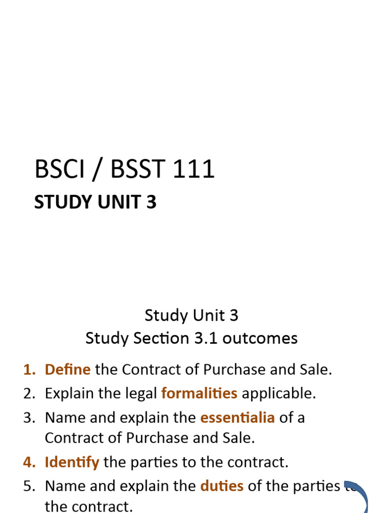 Bsci BSST 111 Law Su3.1-3.3 PC | PDF | Lease | Ownership