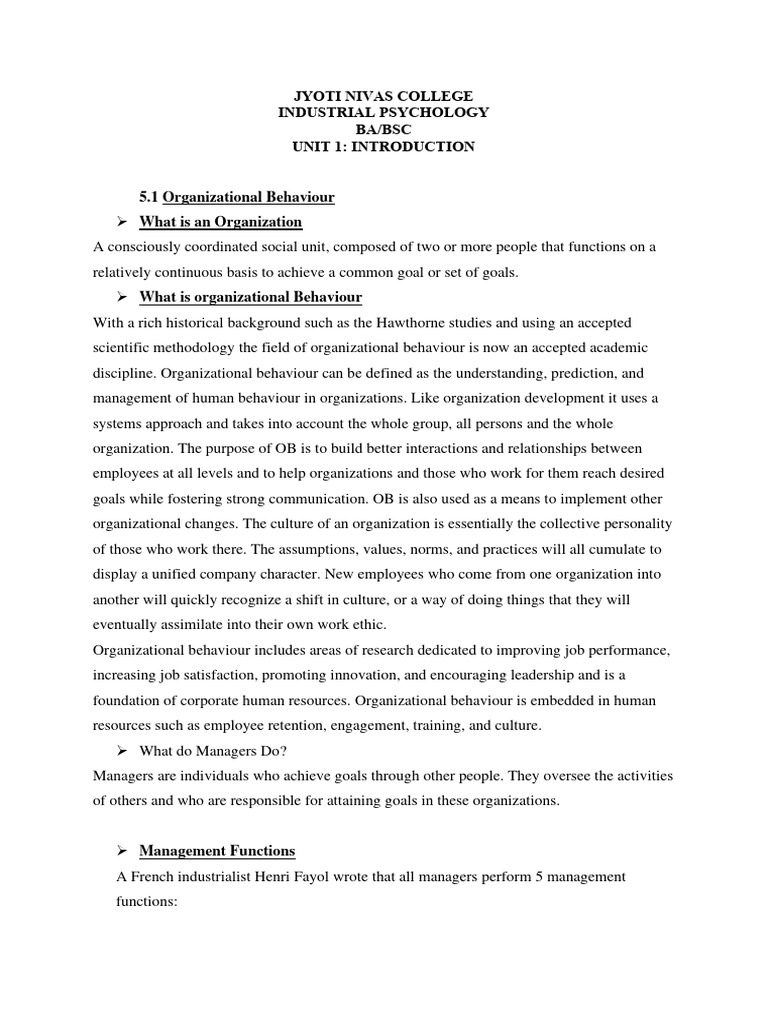 IP Notes- Unit 1 (Part e) 2 | PDF | Globalization | Organizational Behavior IP Notes- Unit 1 (Part e) 2 | PDF | Globalization | Organizational Behavior