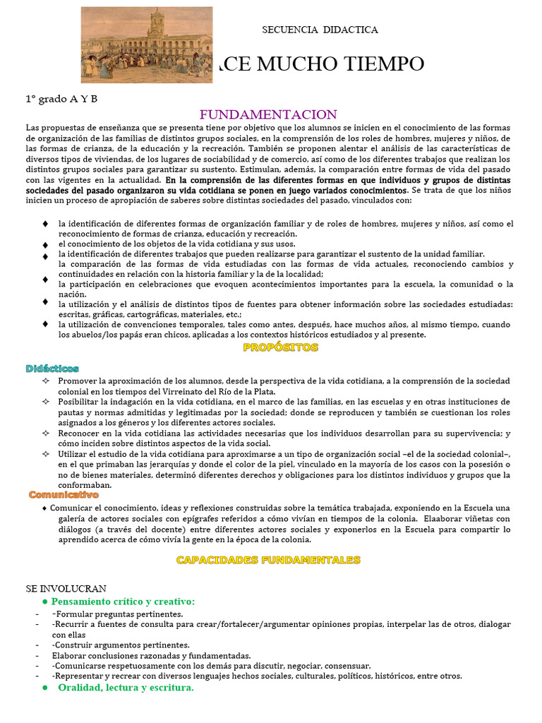 Hace Mucho Tiempo 1810 | PDF | Escritura | Conocimiento