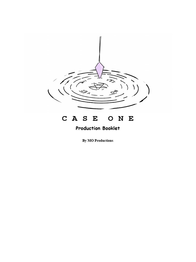 FMP Production Booklet Final | PDF