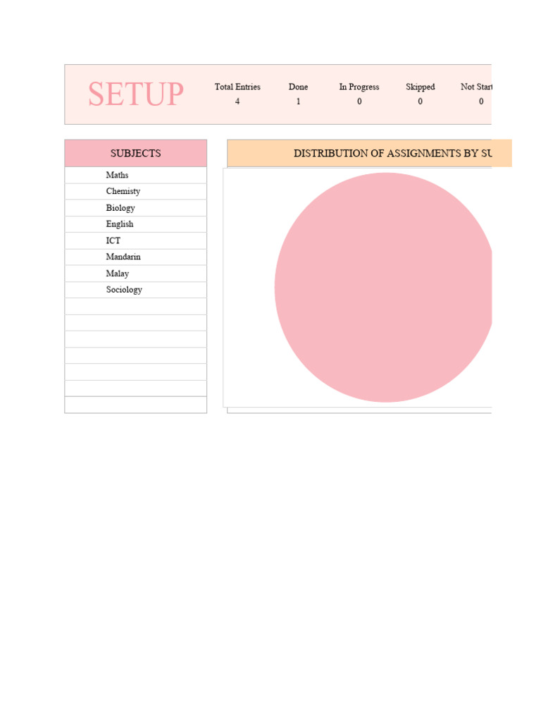Assignment Tracker | PDF