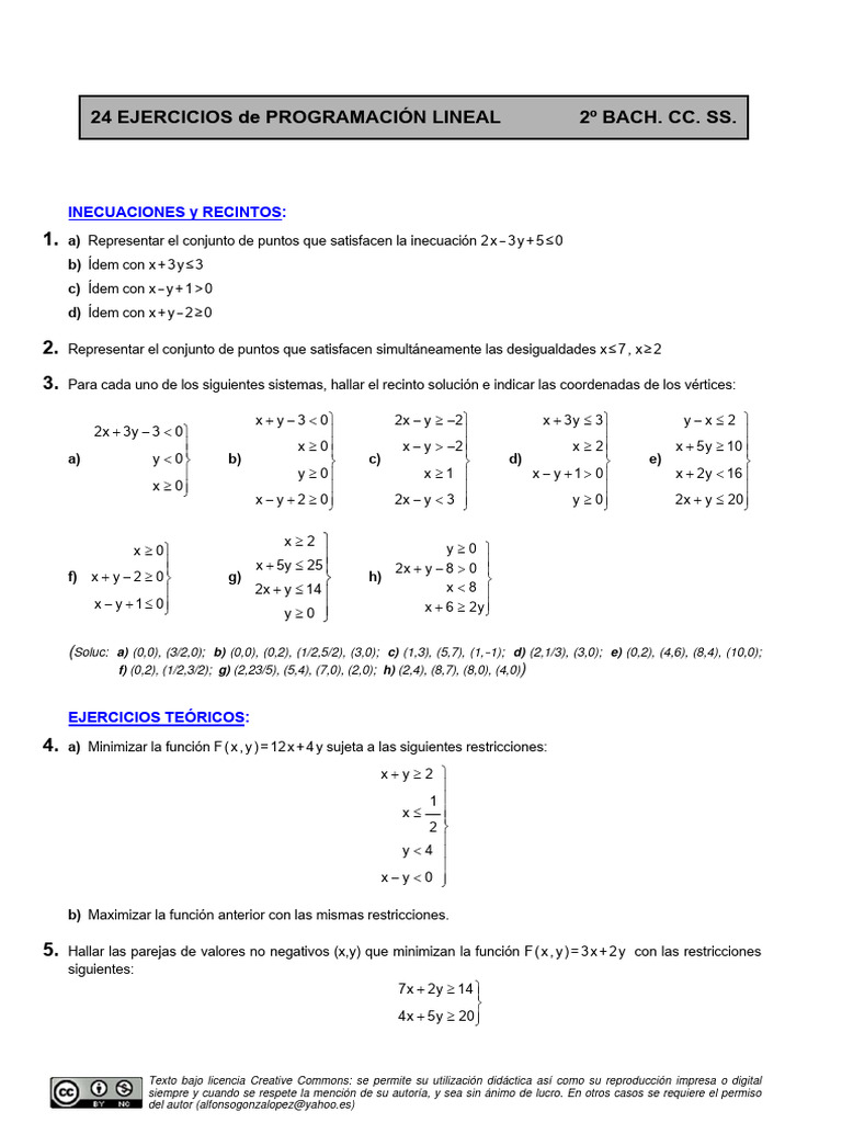 4 Programacion Lineal | PDF | Fertilizante | Desigualdad (Matemáticas)