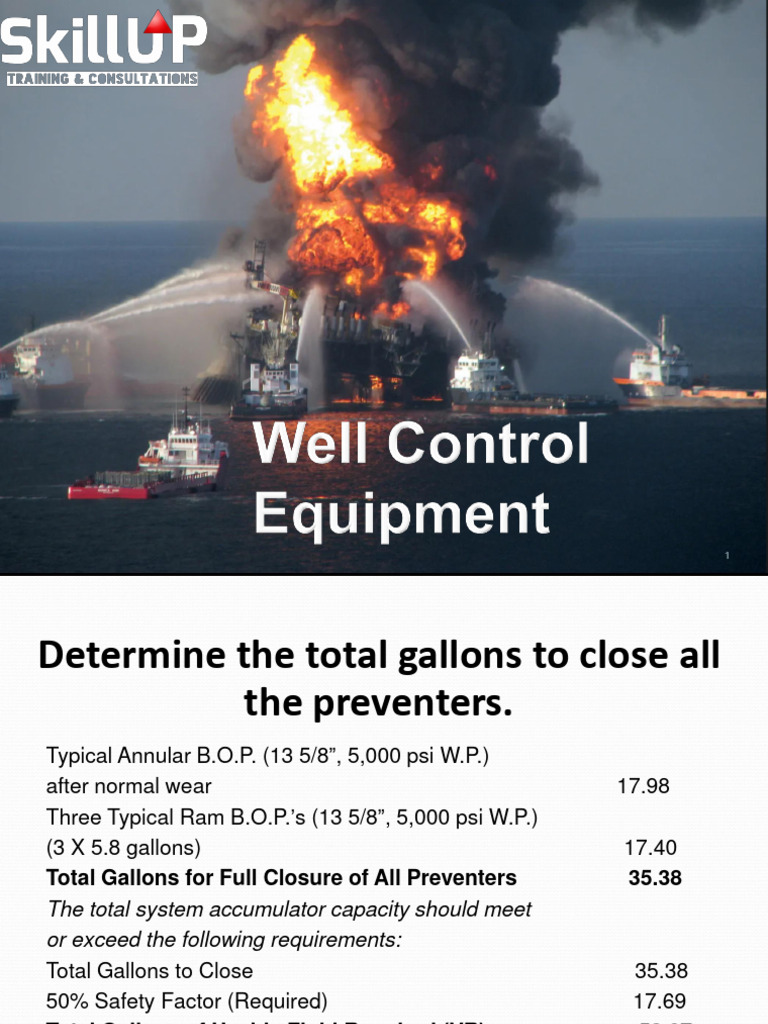 Well Control Equipment | Download Free PDF | Chemical Engineering ...