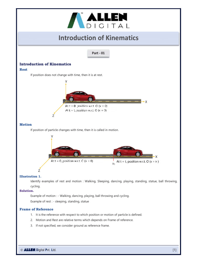 Understanding Rectilinear Motion | PDF | Acceleration | Velocity