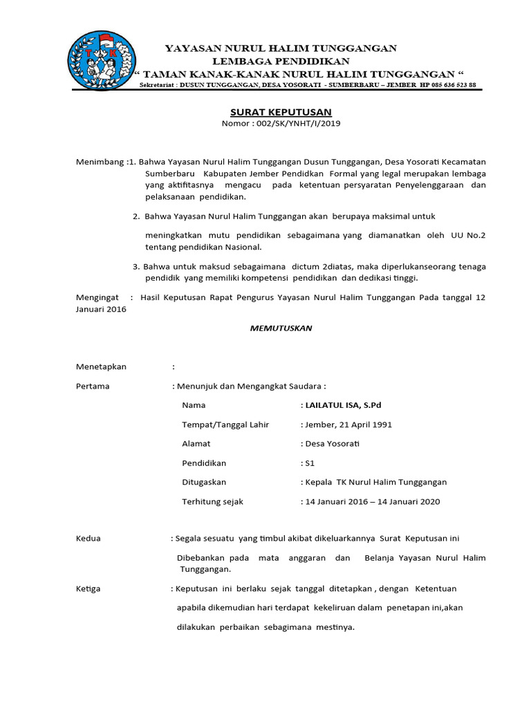 SK KS 2019,2020,2021,2022,2023 | PDF | Kesehatan Holistik
