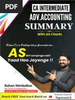 CA Inter ABC Analysis - All Subjects | PDF | Audit | Financial Statement