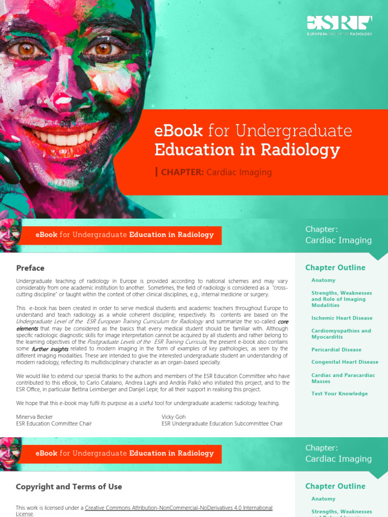 ESR eBook for Undergraduate Education in Radiology 05a Cardiac Imaging ...