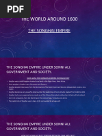 The Songhai Empire Under Sonni Ali | PDF | Abrahamic Religions