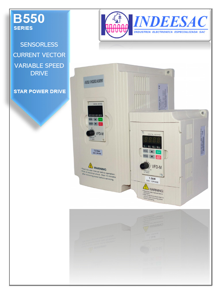 Sensorless Current Vector Variable Speed Drive: Series | PDF