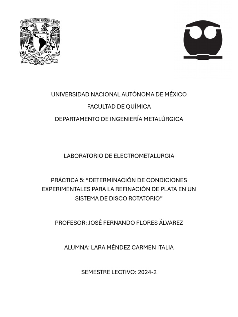 Refinación de Plata en Disco Rotatorio | PDF | Electrodo | Física ...