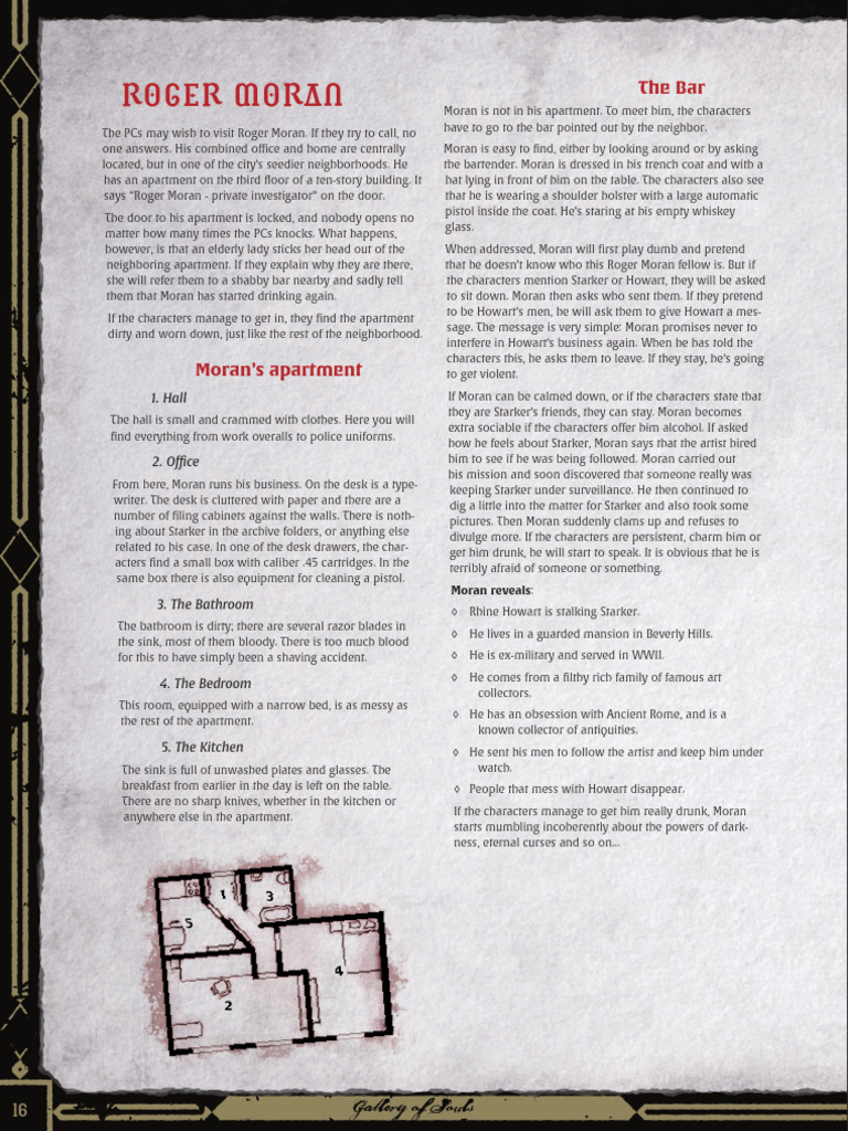 Gallery of Souls (16-20) | PDF