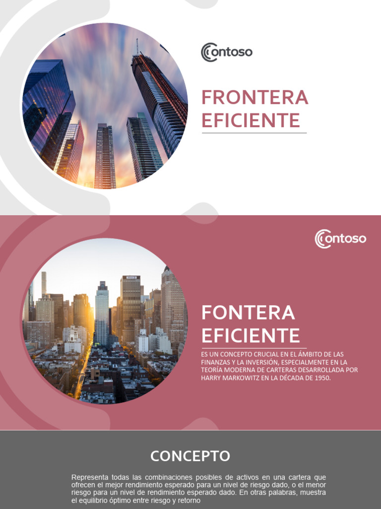 Frontera Eficiente | PDF