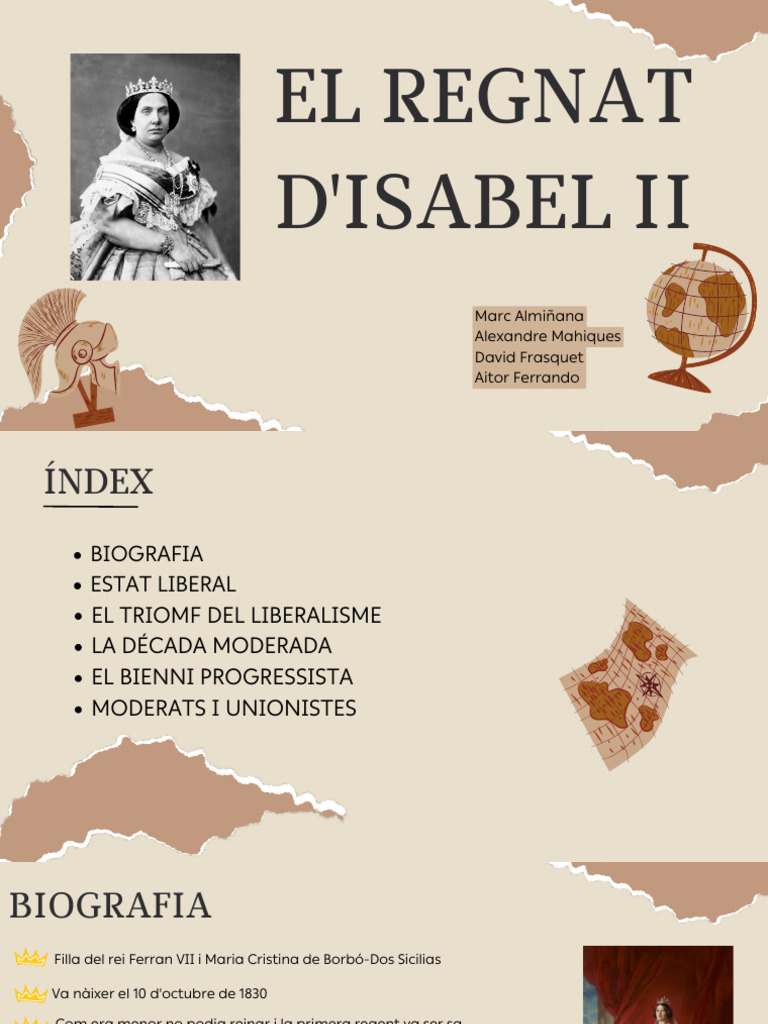 El Regnat de Isabel II | PDF