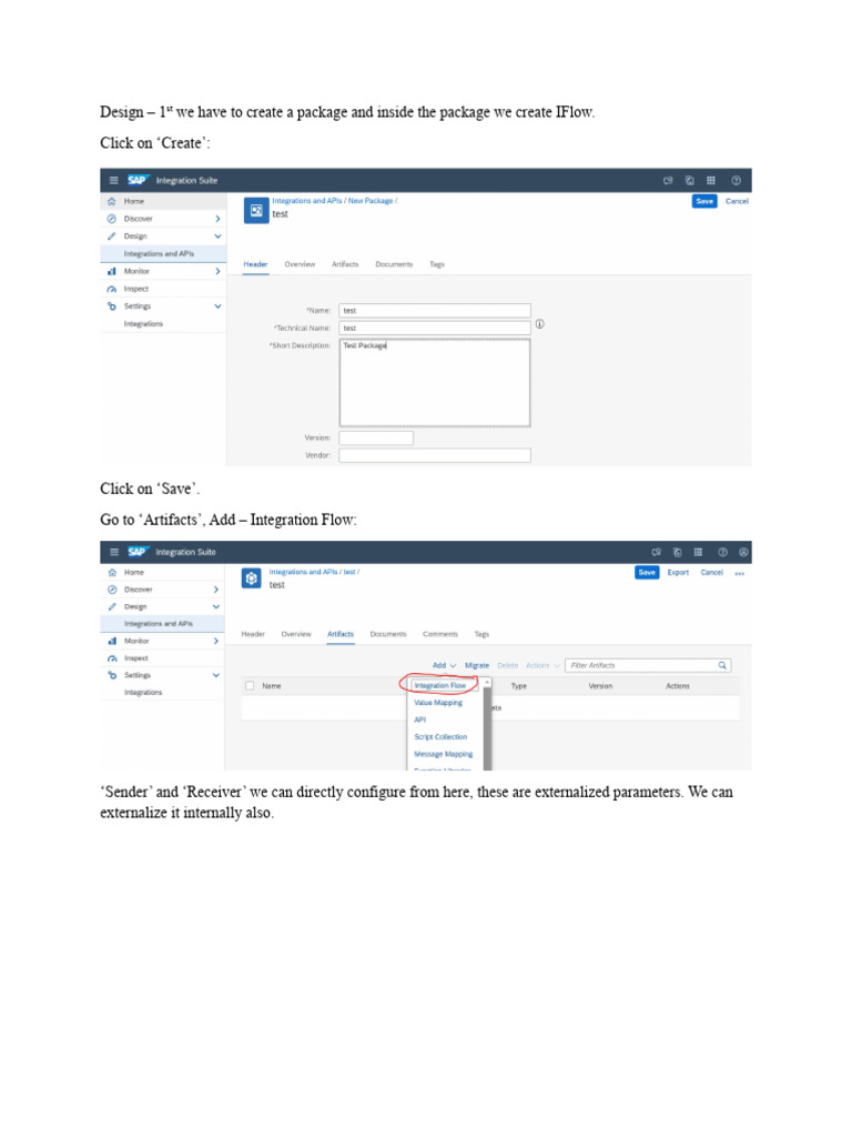 Lesson4 - Create IFlow in CPI | PDF | Encryption | Xml